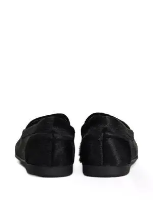 Ash Jasper Stud-embellished Loafers - Black