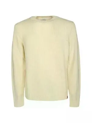 Jacob Cohen Chunky-knit Crew-neck Sweater - White
