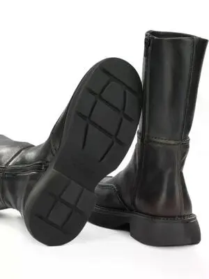 SUMMERY COPENHAGEN Leather Biker Boots