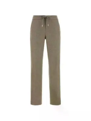 PT TORINO Erica Drawstring Trousers - Neutrals