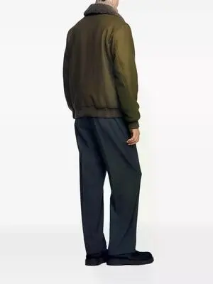 Sandro Wool Jacket With Removable Collar