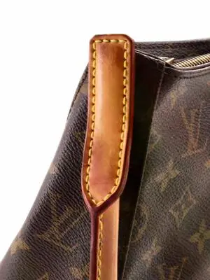 LOUIS VUITTON Looping Handbag Monogram Canvas Mm Satchel