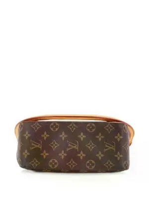 LOUIS VUITTON Looping Handbag Monogram Canvas Mm Satchel
