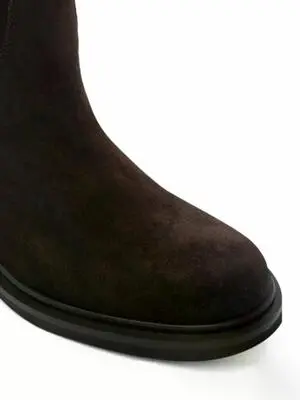 POEVE Liva Suede Ankle Boots