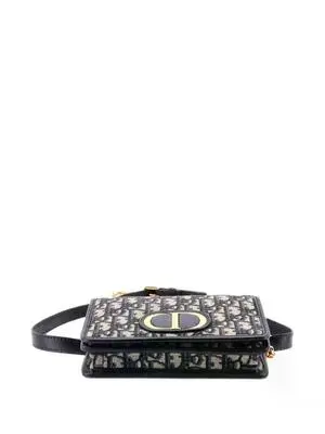 Dior 30 Montaigne 2-in-1 Pouch Oblique Canvas Crossbody Bag