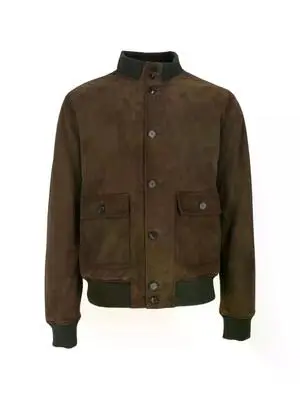 STEWART New Orleans Suede Bomber Jacket
