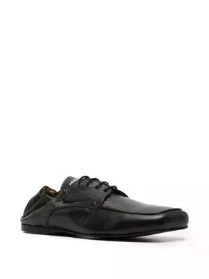 EGONLAB Leather Derby Shoes - Black