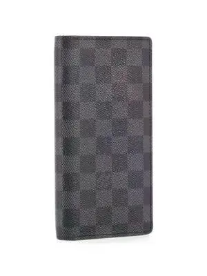LOUIS VUITTON Brazza Wallet Damier Graphite Small Wallets