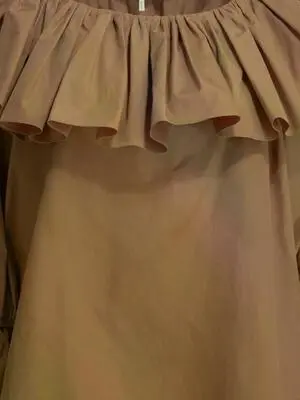 Chloé Ruffled Cotton Top