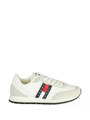 Tommy Hilfiger Logo-print Panelled Sneakers - White