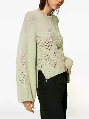 TWINSET Wool-blend Jumper With Chevron Pattern
