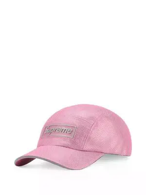 Supreme Metallic-mesh Baseball Cap - Pink