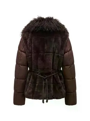 Moncler Shearling-trim Padded Jacket