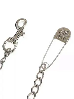 KAMIYA Kmy Safety-pin Curb-link Wallet Chain