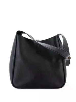 Saint Laurent Le 5 A 7 Supple Leather Small Hobo Bag - Black