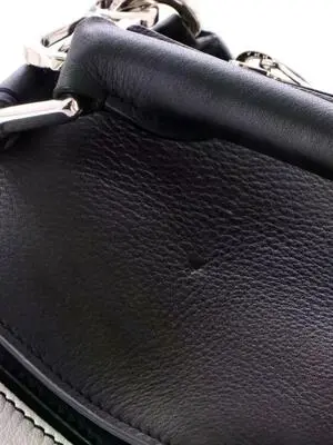 Loewe Puzzle Bag Leather Medium Shoulder Bag - Black