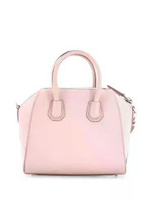 Givenchy Antigona Bag Leather Mini Crossbody Bag - Pink