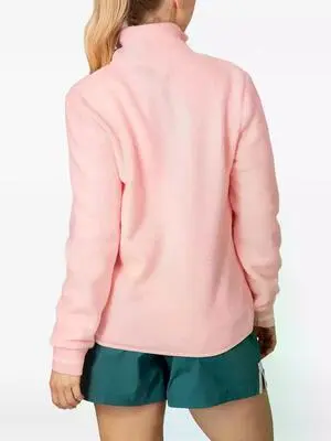 Kari Traa Røthe Fleece Zip-up Midlayer Sweatshirt - Pink