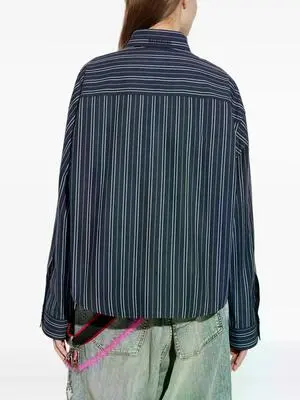 Balenciaga Striped Button-down Shirt