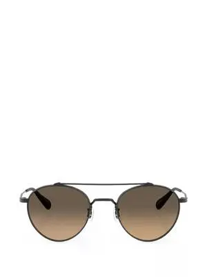 Oliver Spencer Phantos-frame Sunglasses - Black