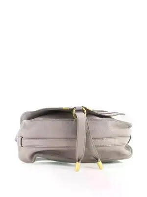 Chloé Marcie Saddle Bag Leather Medium Crossbody Bag
