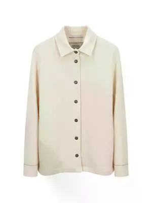 Peserico Button-up Shirt Jacket - Neutrals