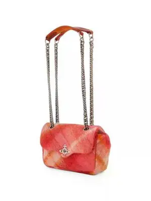 VIVIENNE WESTWOOD Anita Chain Check Shoulder Bag