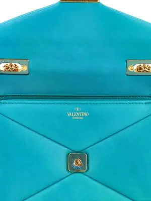 Valentino Garavani One Stud Chain Flap Bag Leather Small Shoulder Bag