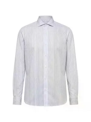 Peserico Vertical-stripe Shirt - White