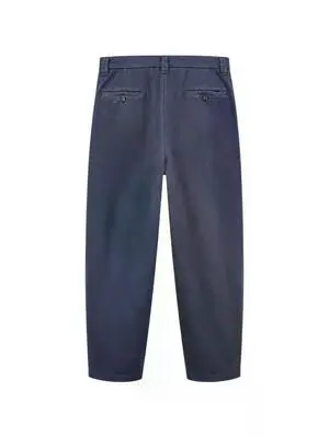 Paul & Shark Straight-leg Cotton Trousers - Blue