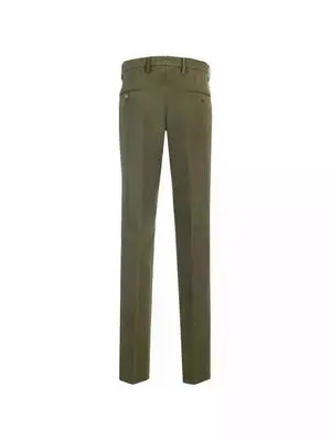 Al Duca D'aosta Pressed-crease Slim-cut Trousers