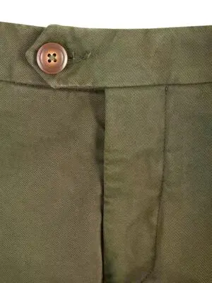 Al Duca D'aosta Pressed-crease Slim-cut Trousers