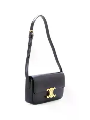 Celine Triomphe East-west Smooth Calfskin Shoulder Bag