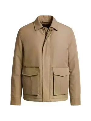 Peserico Flap-pocket Jacket - Neutrals
