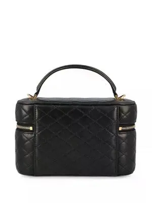 Saint Laurent Medium Gaby Quilted Leather Vanity Case Bag - Black