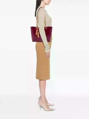LOUIS VUITTON 2000-2026 Monogram Vernis Long Beach Pm Shoulder Bag