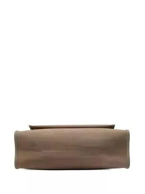 Hermès 2015 Toile Herbag Zip 31 Satchel - Brown
