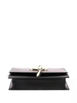 Valentino Garavani Vcase Shoulder Bag Leather Small Crossbody Bag - Black