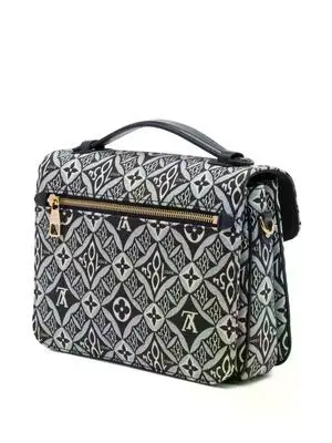 LOUIS VUITTON 2020 Monogram Jacquard Since 1854 Pochette Metis Satchel