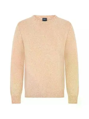 Fedeli Chunky-knit Cashmere Sweater - Orange