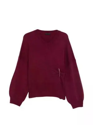 Liu Jo V-neck Sweater - Purple