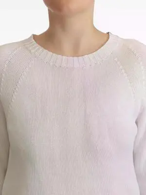 Alpha Studio Crew-neck Cotton Sweater