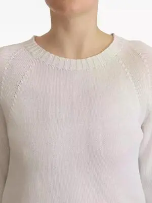 Alpha Studio Crew-neck Cotton Sweater