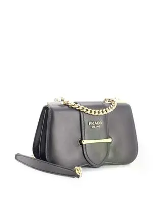 Prada Sidonie Chain Shoulder Bag City Calf Medium Crossbody Bag