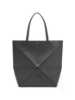 Loewe Xl Puzzle Tote Bag - Grey