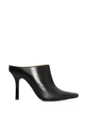Patrizia Pepe Square-toe Mules - Black