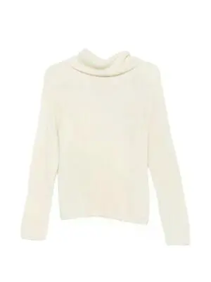 BOSS Roll-neck Raglan-sleeve Sweater - Neutrals