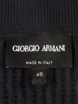 Giorgio Armani Henley-necek Knitted Sweater