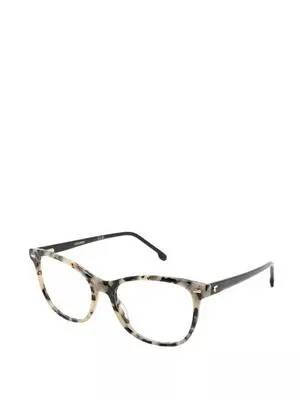 Carrera Eyewear Tortoiseshell-effect Cat-eye Glasses - Neutrals