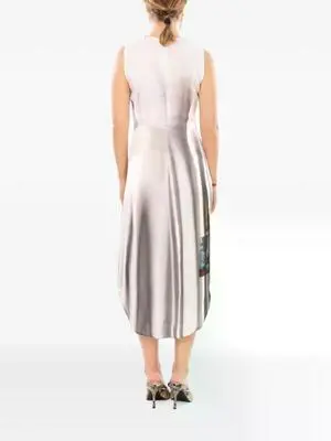 DIESEL® D-tavy Graphic-print Midi Dress